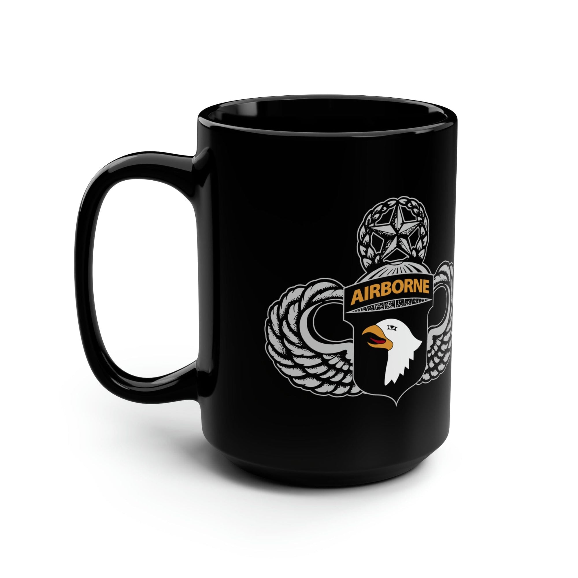 101st Airborne Master Blaster 15oz Black Mug – American Marauder