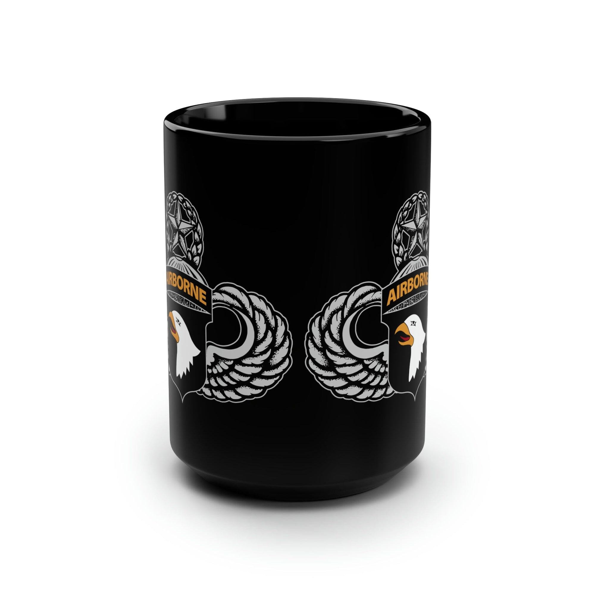 101st Airborne Master Blaster 15oz Black Mug – American Marauder