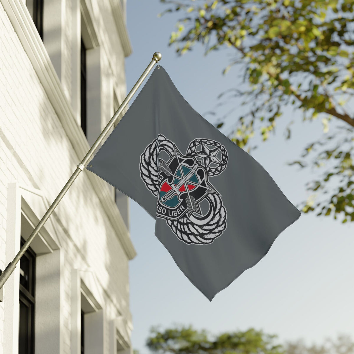 20th Special Forces Group Master Jump Wings Double-Sided Flag - 36 x 6 ...