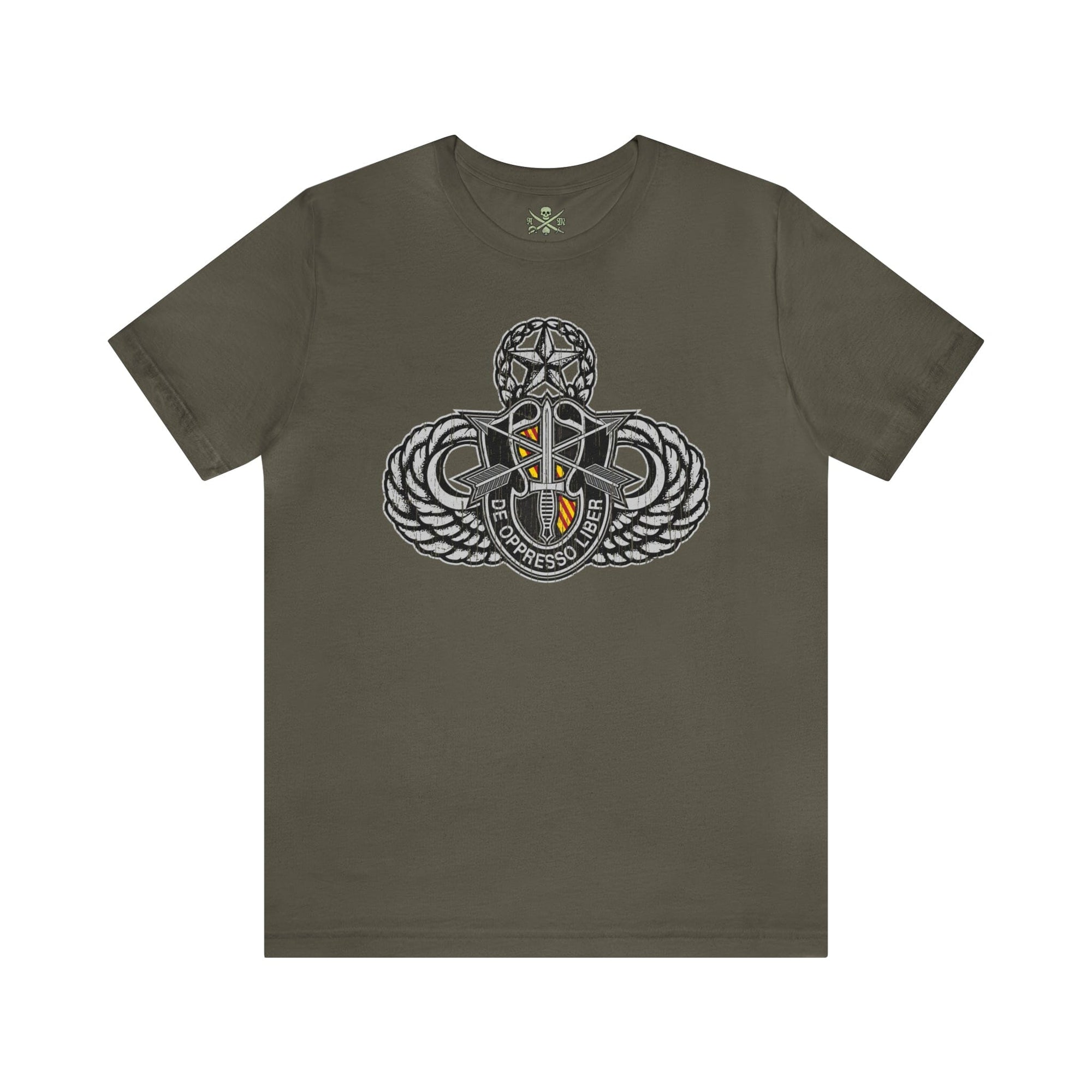 5th Special Forces Group Insignia - Athletic Fit Team Shirt – American ...