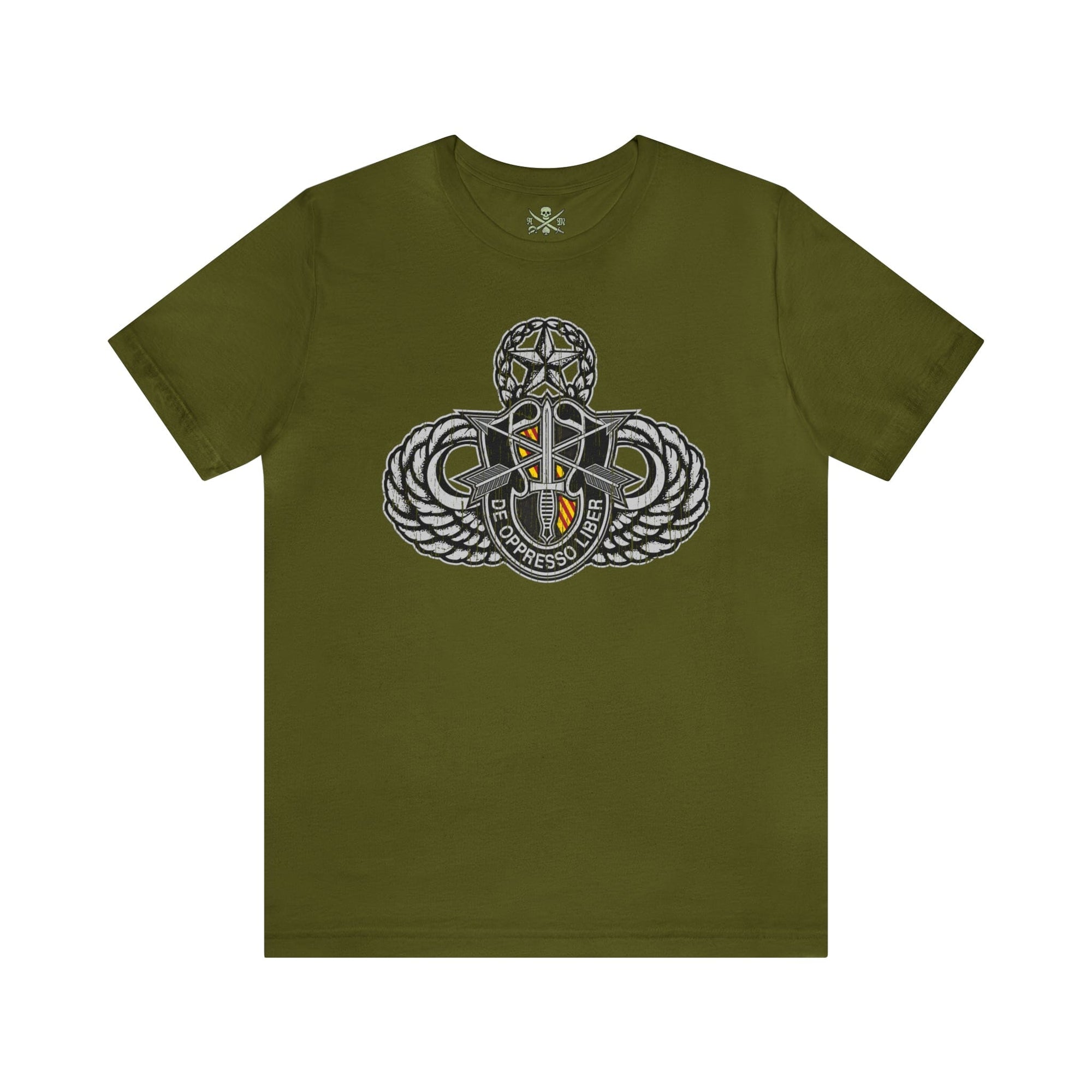 5th Special Forces Group Insignia - Athletic Fit Team Shirt – American ...