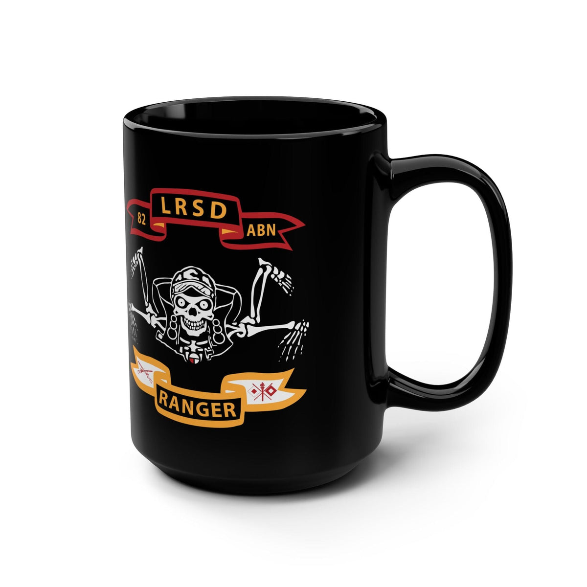 82nd Airborne LRSD HALO Unit Black Mug – American Marauder