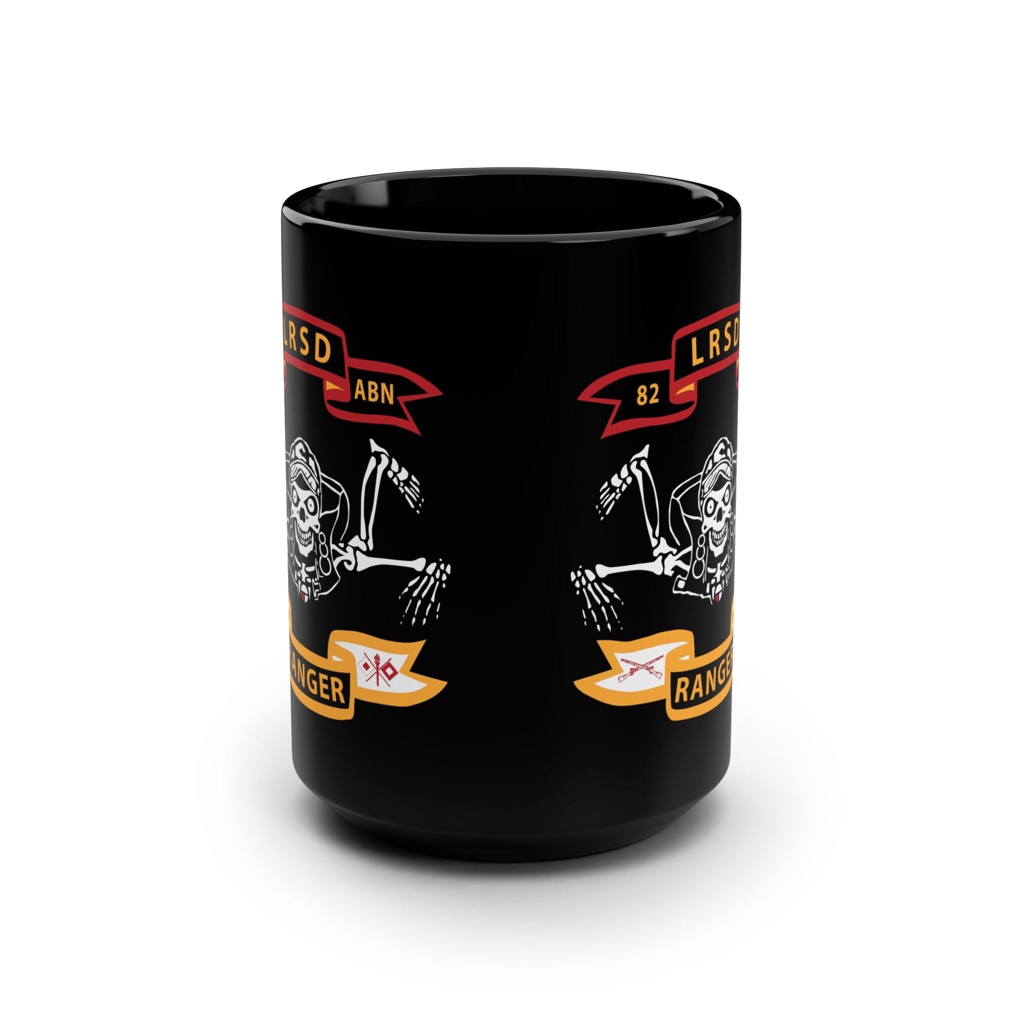 82nd Airborne LRSD HALO Unit Black Mug – American Marauder