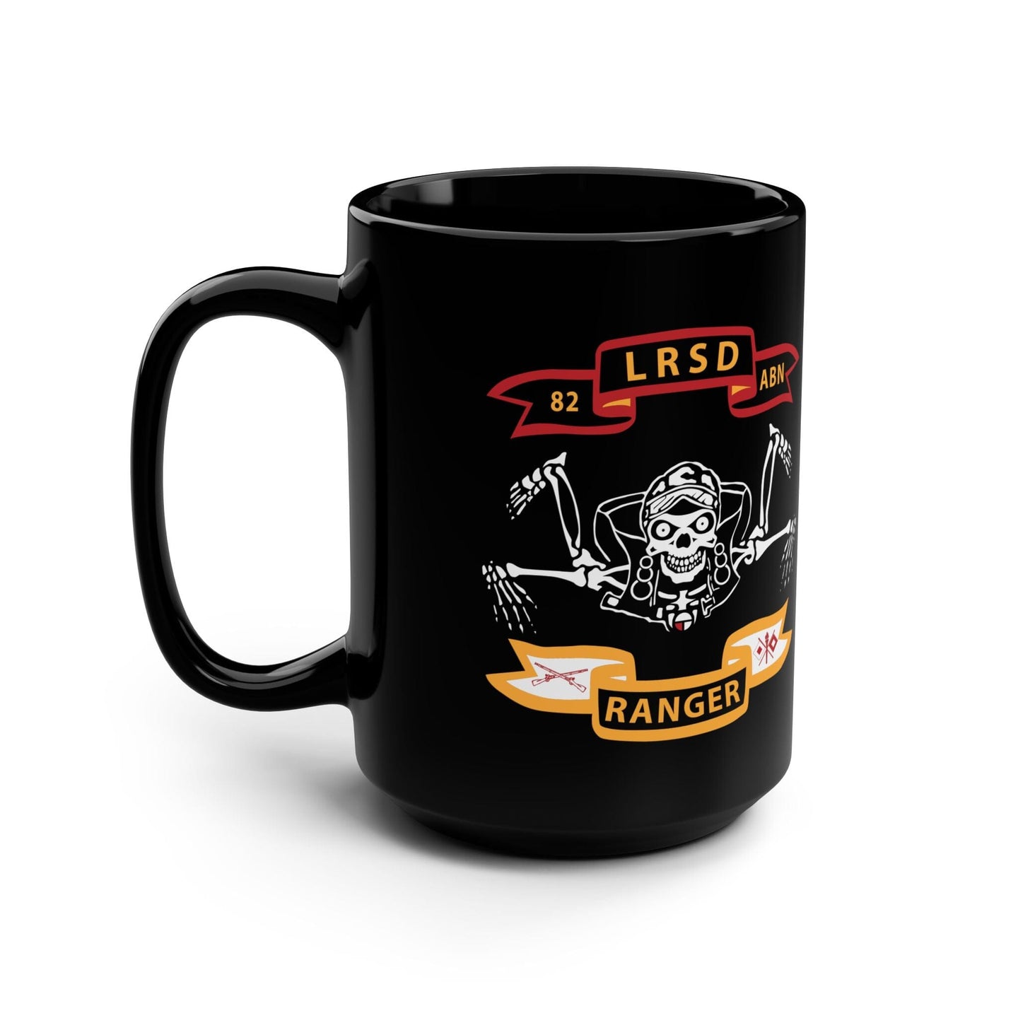 82nd Airborne LRSD HALO Unit Black Mug – American Marauder