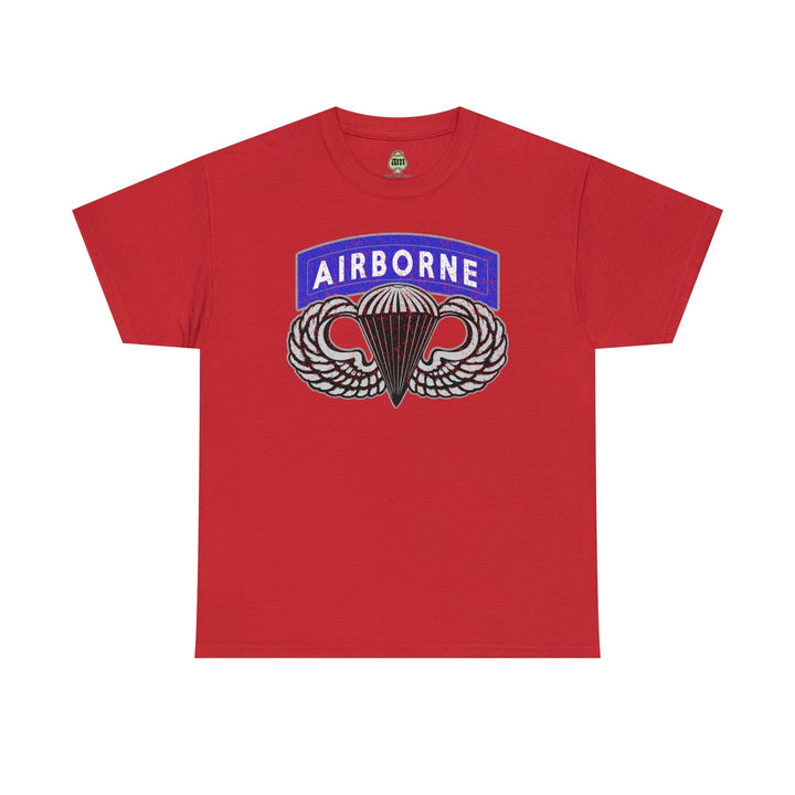 Custom Airborne Blue White Edition Standard Fit Shirt – American Marauder