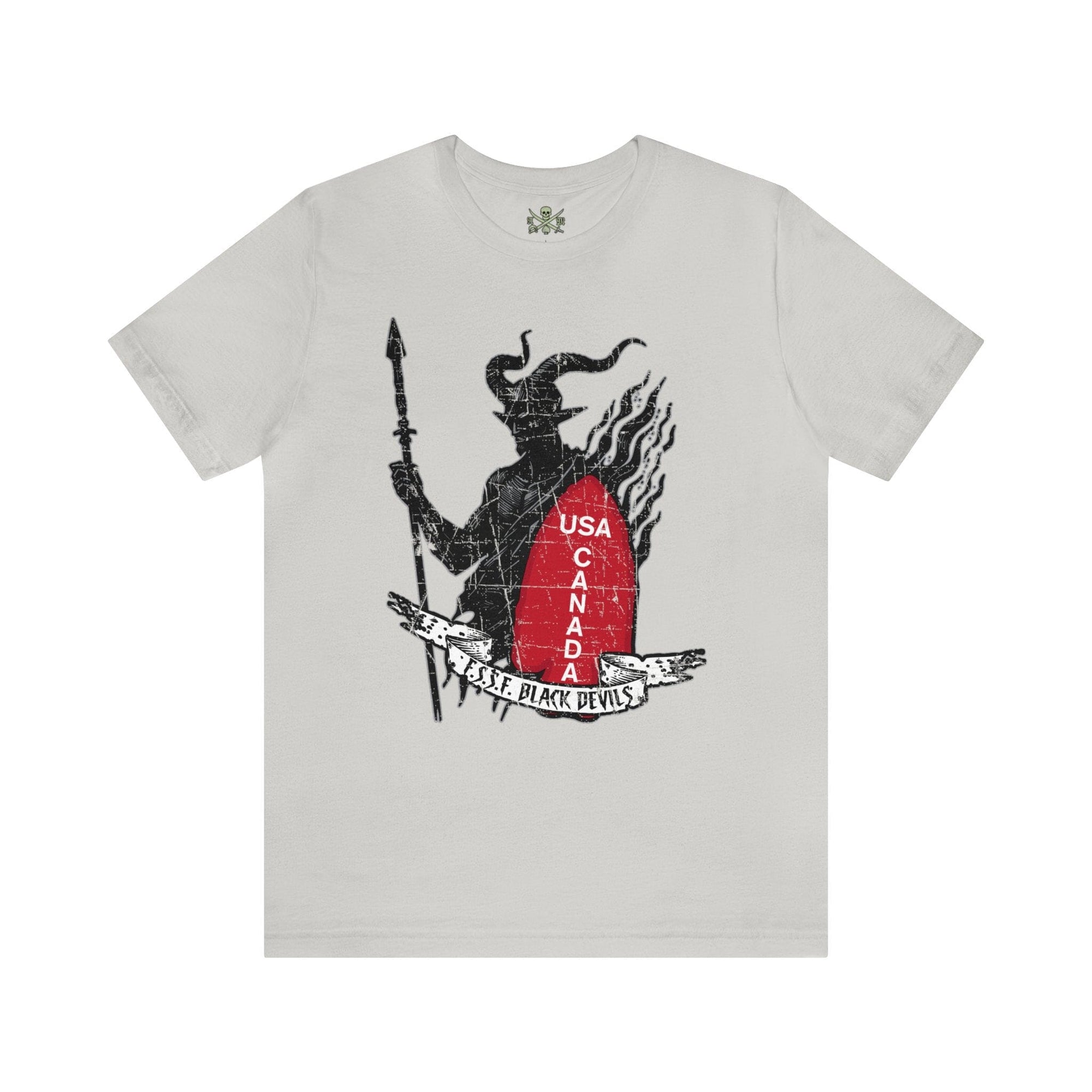 First Special Service Forces Black Devil - Athletic Fit Team Shirt ...