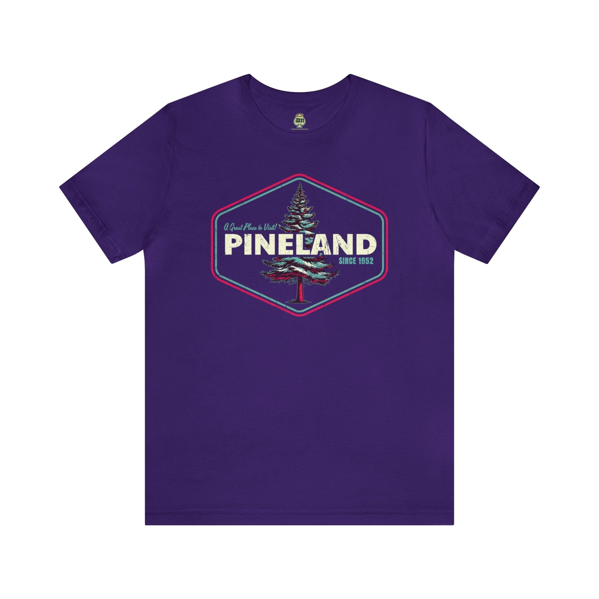 Pineland a Great Place to Visit - Athletic Fit Team Shirt – American ...