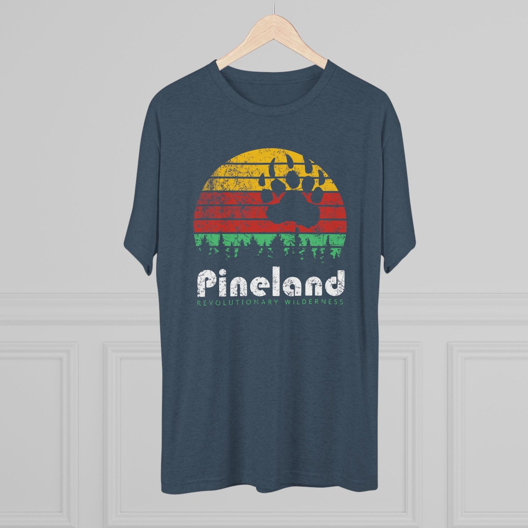 Retro Pineland Resistance Forces Triblend Athletic Shirt – American ...
