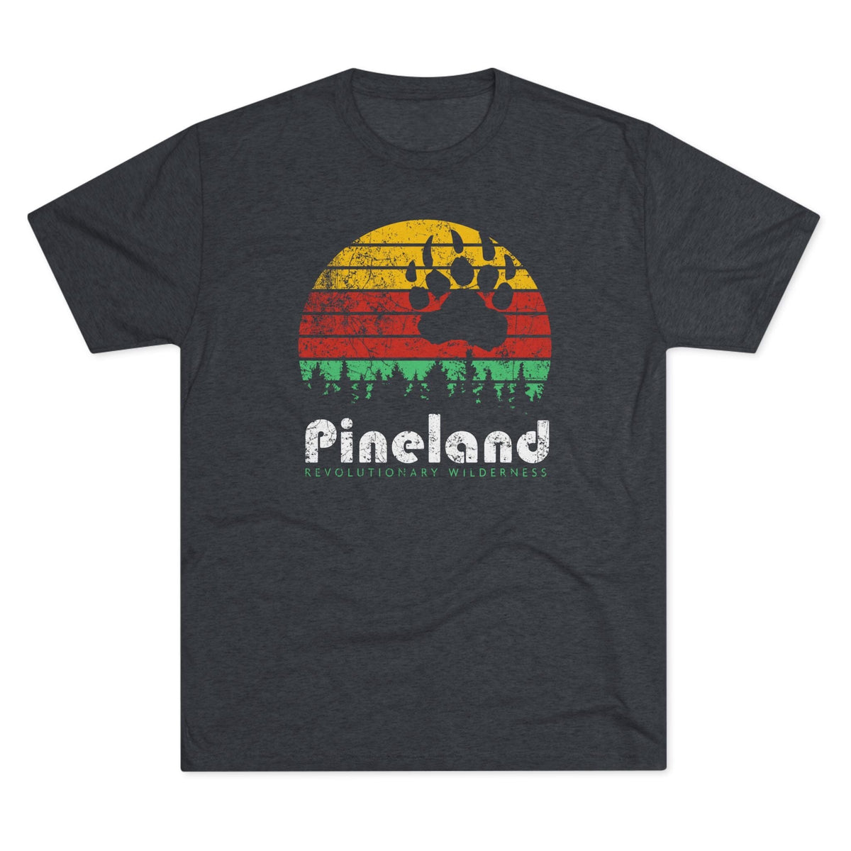 Retro Pineland Resistance Forces Triblend Athletic Shirt – American ...