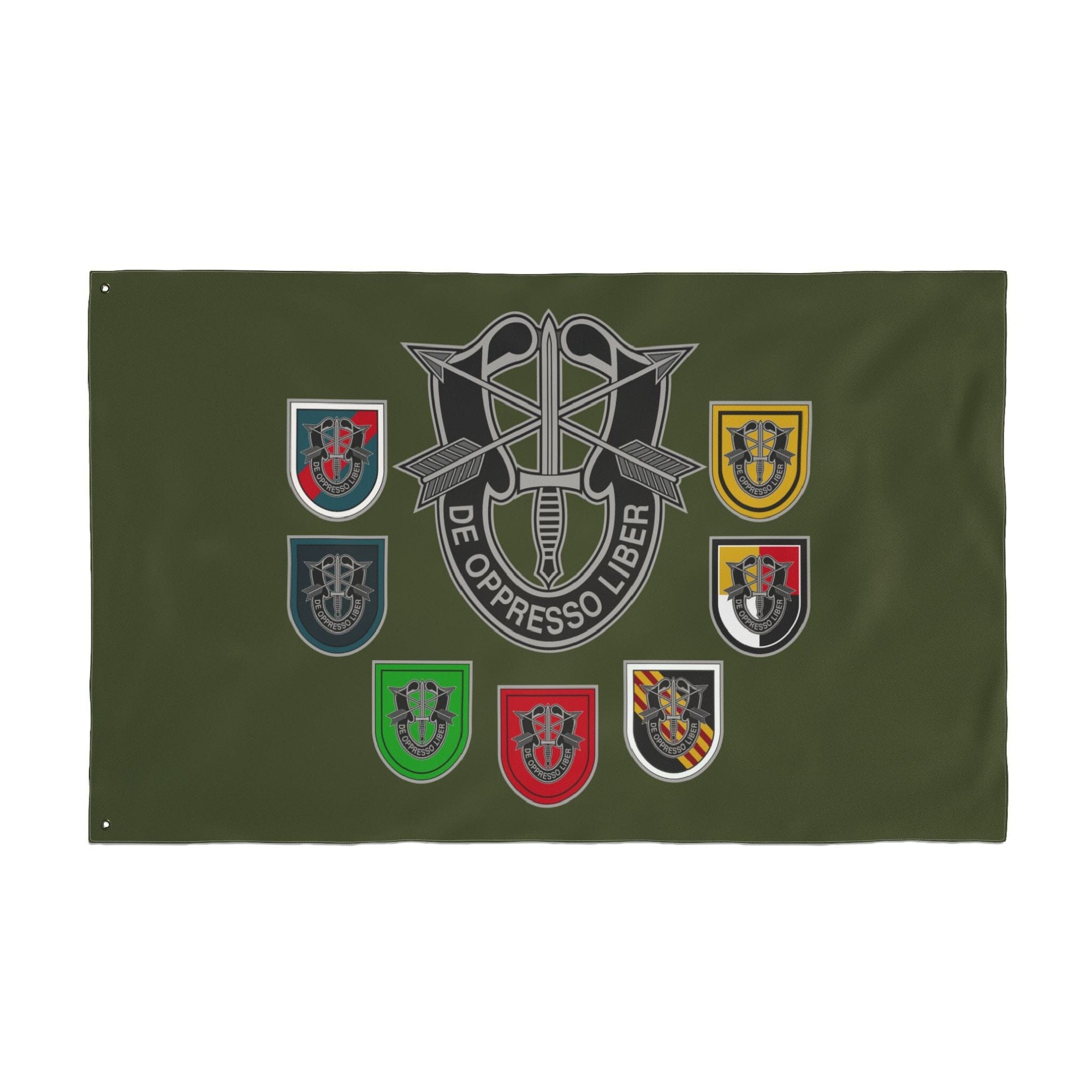Special Forces Groups Insignia and Flash Double-Sided Flag - 36 x 60 ...