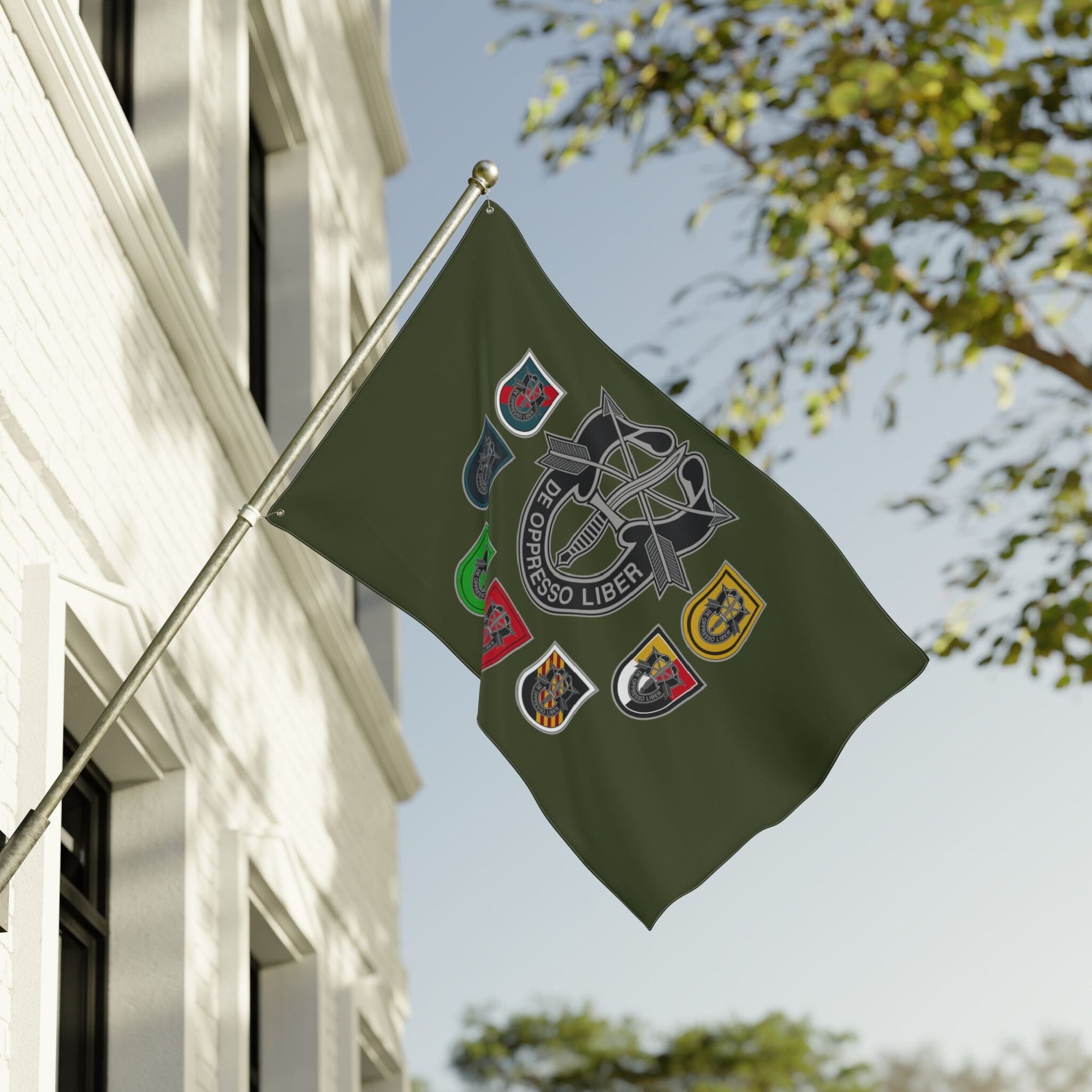 Special Forces Groups Insignia and Flash Double-Sided Flag - 36 x 60 ...