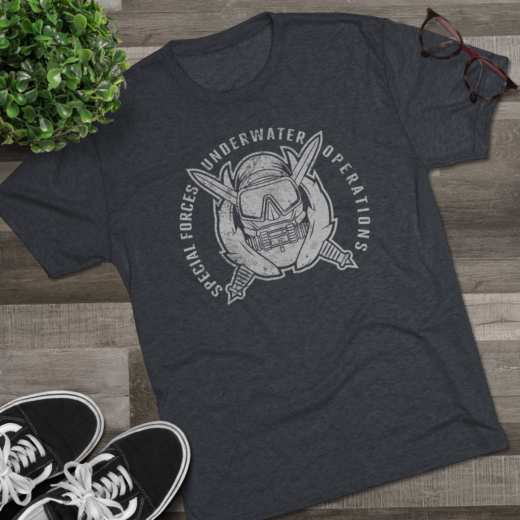Special Forces Underwater Operations Combat Diver Distressed Insignia ...
