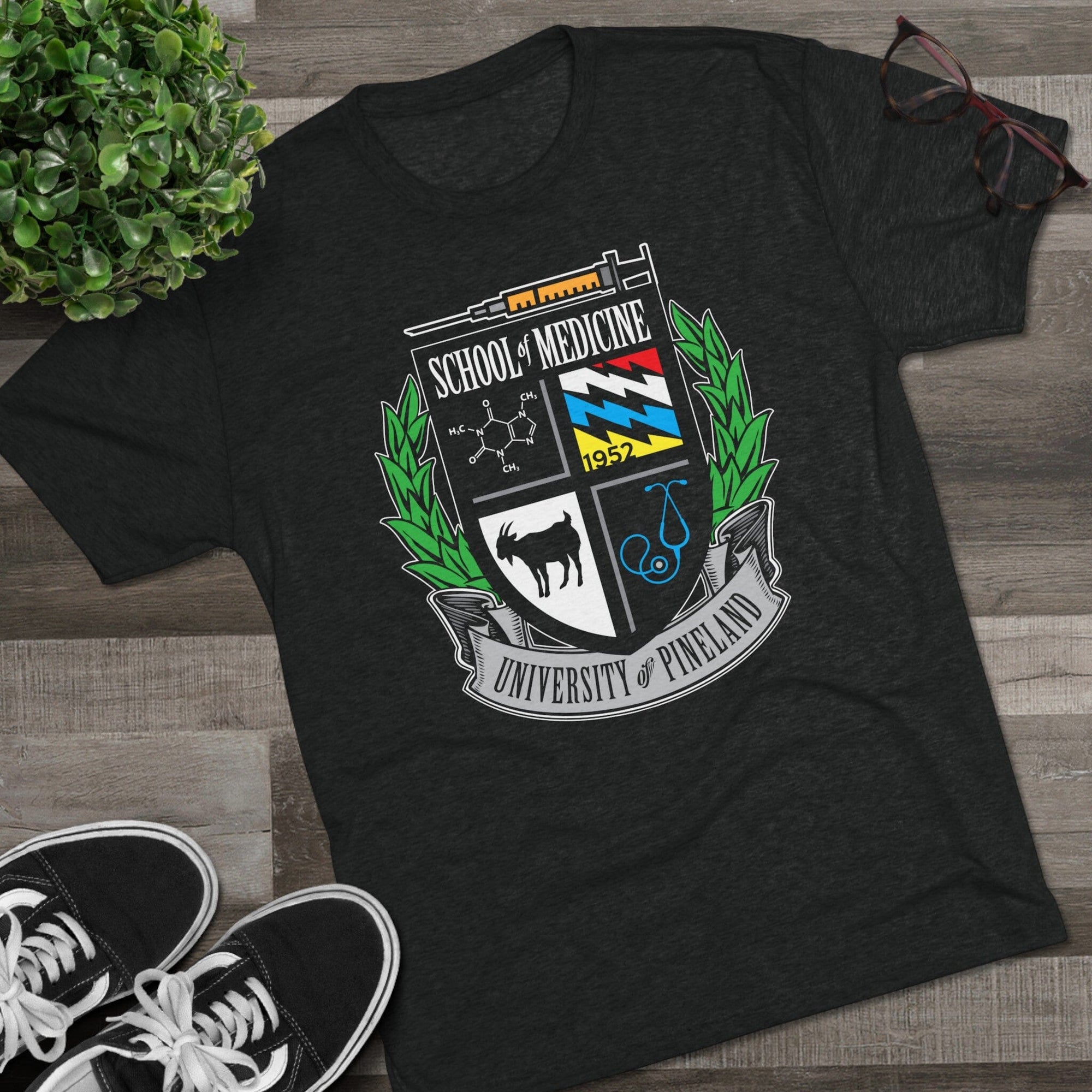 University of Pineland Medic - Full Color Edition - Triblend Athletic ...