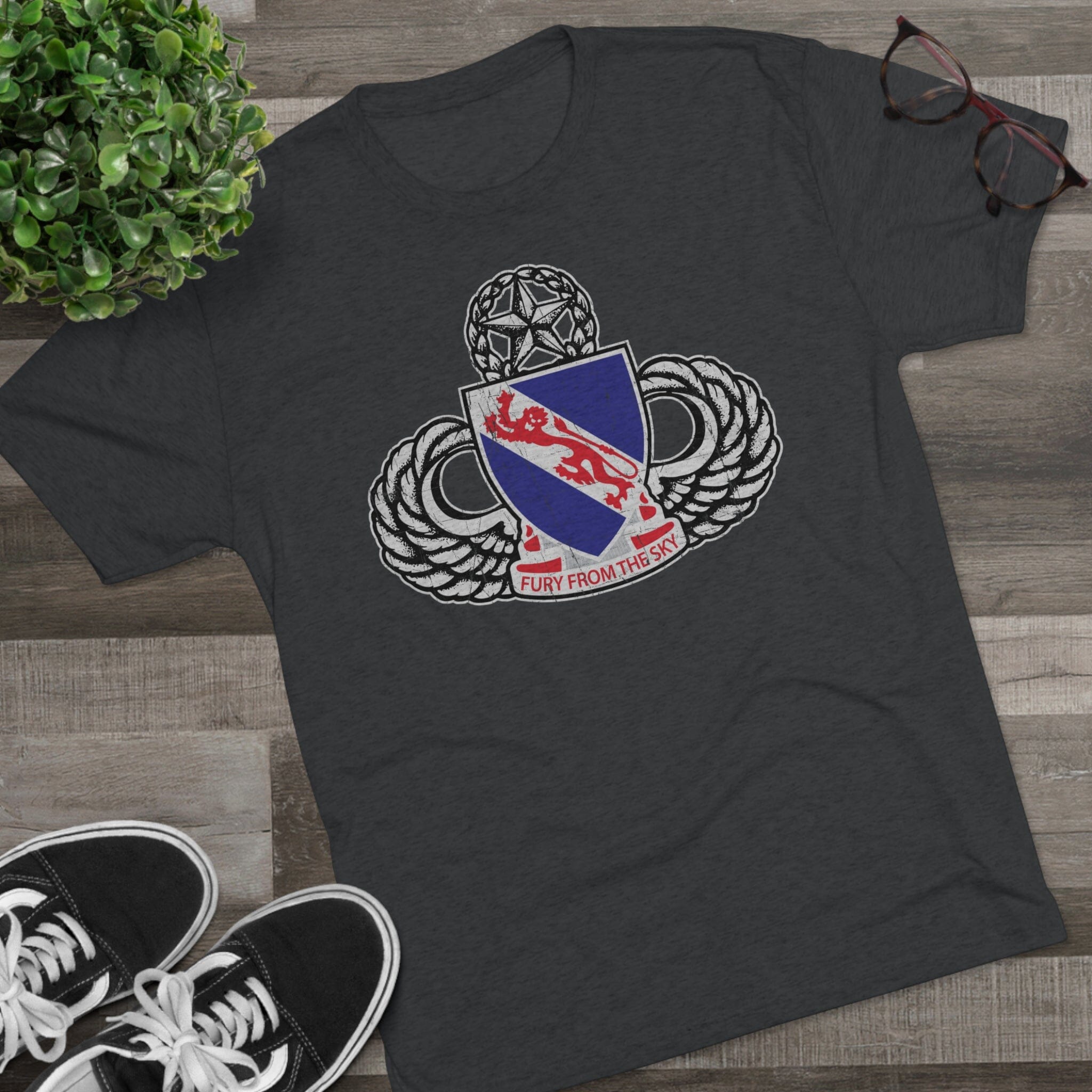 508th PIR Triblend Athletic Shirt – American Marauder