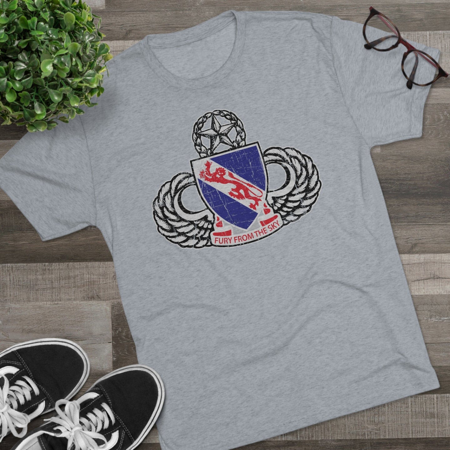 508th PIR Triblend Athletic Shirt – American Marauder
