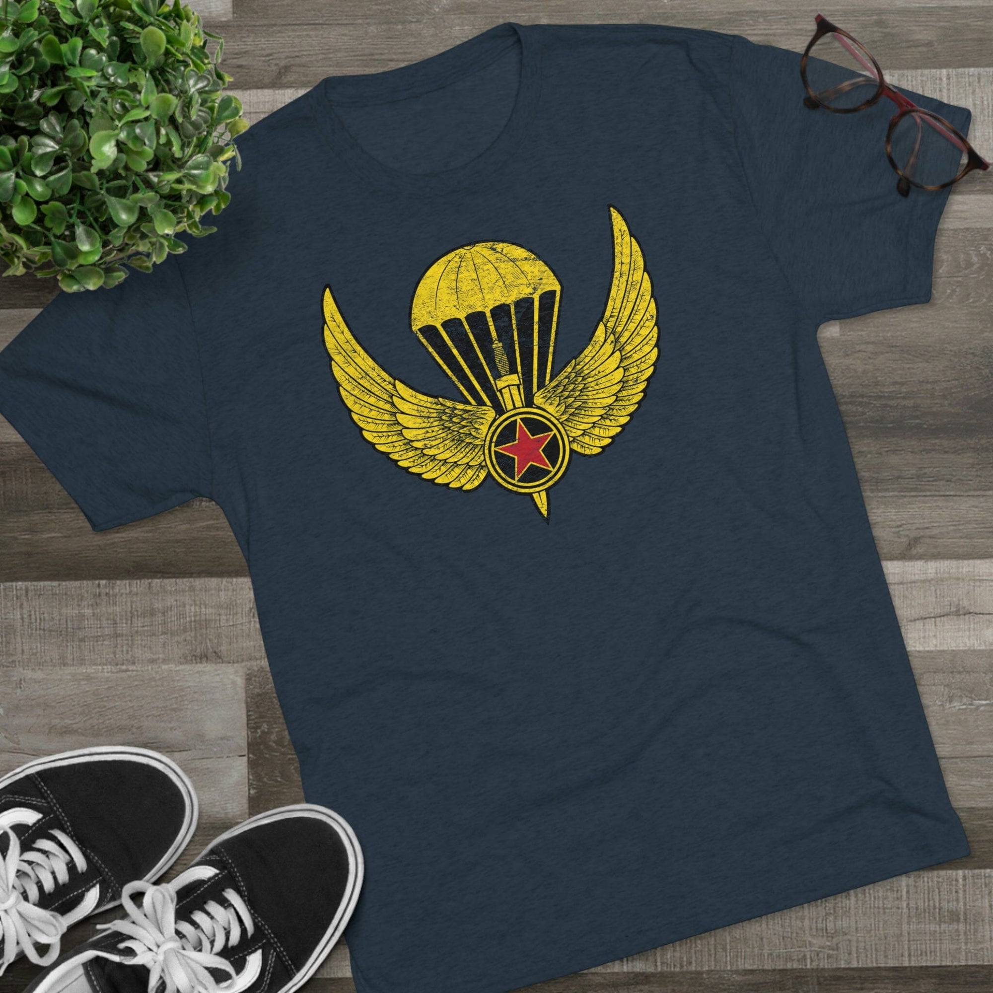 509th Airborne OPFOR Jump Wings Triblend Shirt – American Marauder