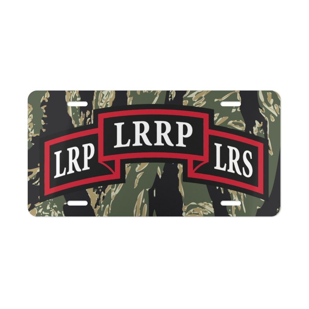 LRRP LRS LRP Jungle Camo - Vanity Plate – American Marauder