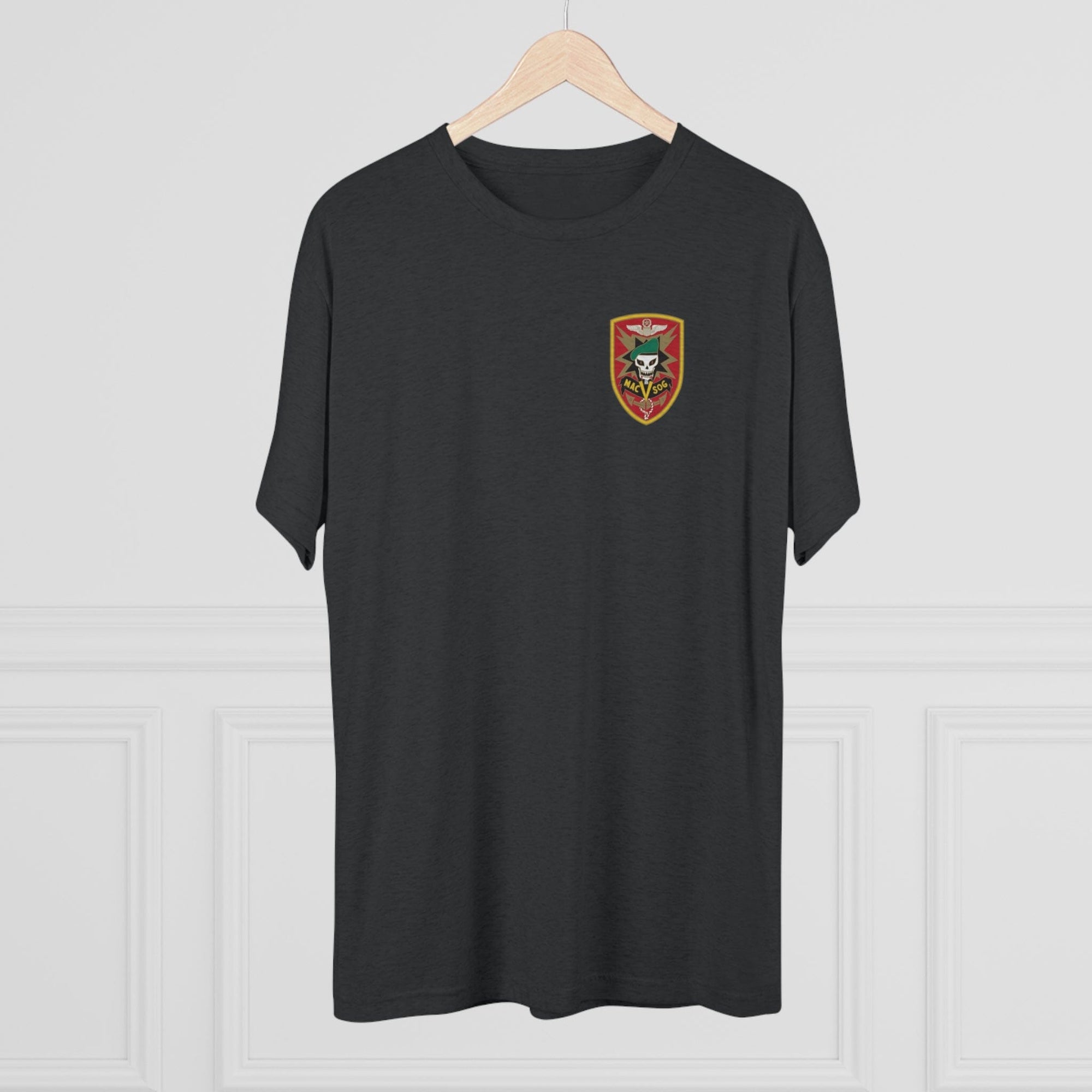 MACV-SOG Left Chest - Triblend Athletic Shirt – American Marauder