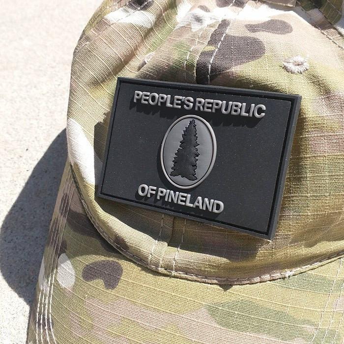 Peoples Republic of Pineland (PRP) Black PVC Patch – American Marauder