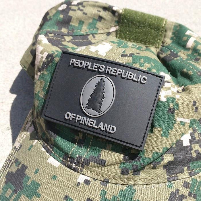 Peoples Republic of Pineland (PRP) Black PVC Patch – American Marauder