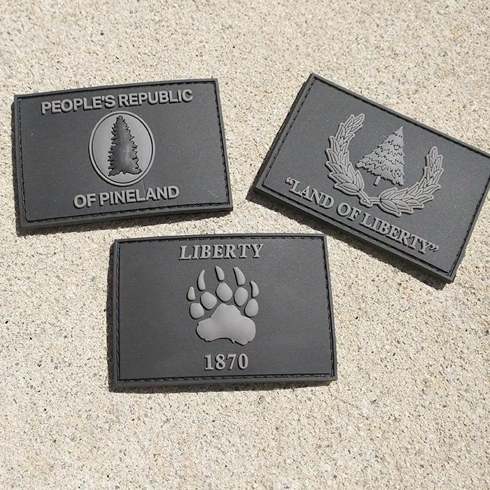Peoples Republic of Pineland (PRP) Black PVC Patch – American Marauder