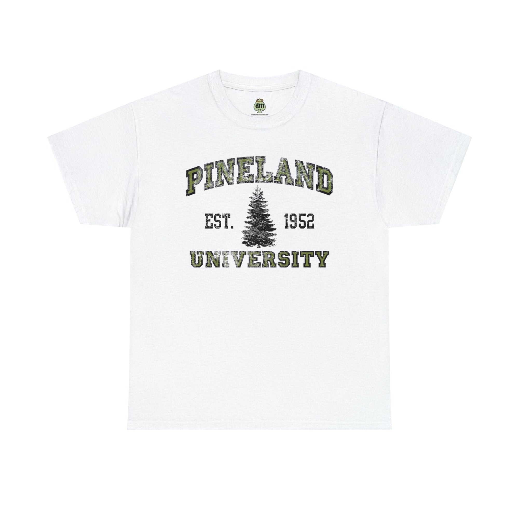 Pineland University Dark Logo Standard Fit Shirt – American Marauder