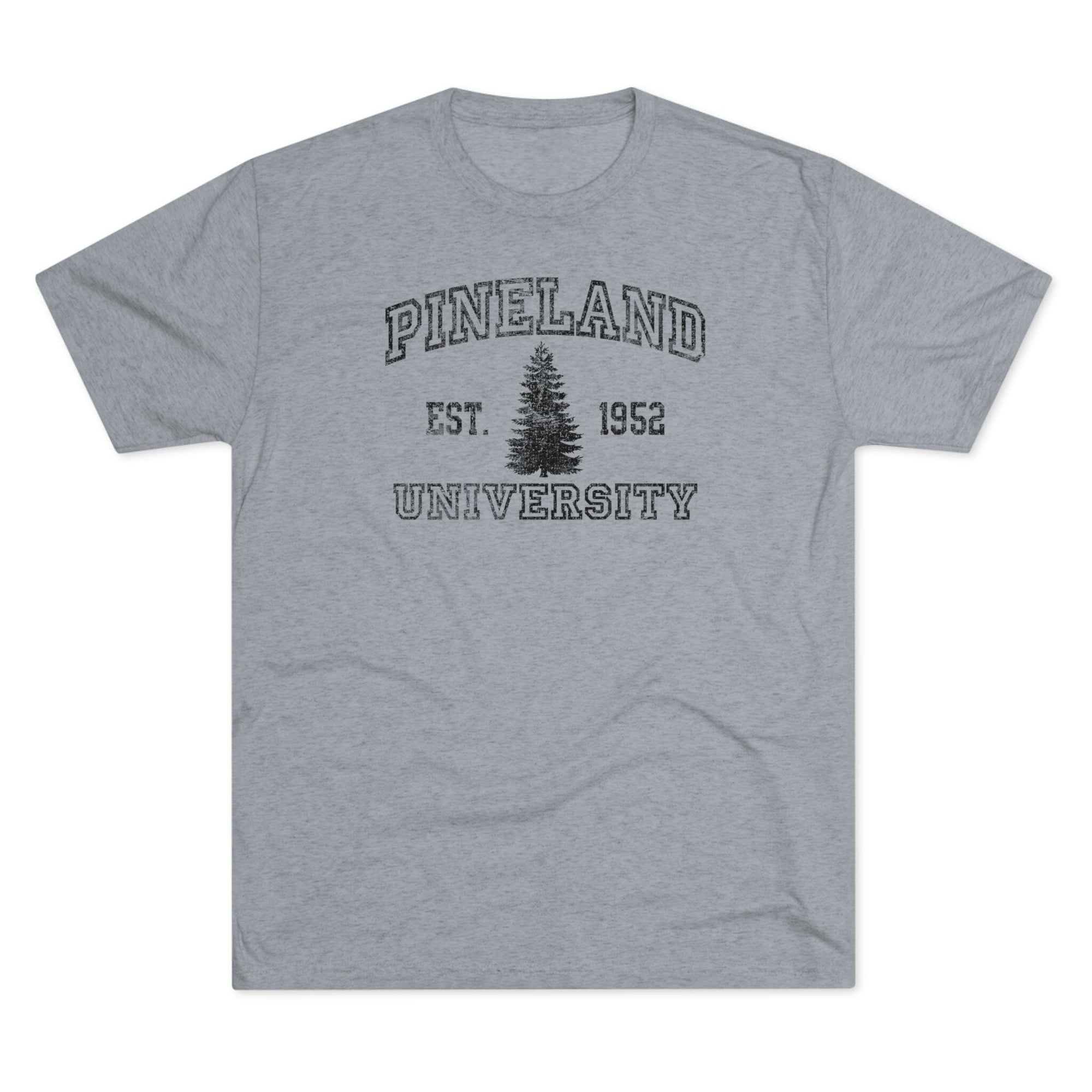 Pineland University Dark Logo Triblend Athletic Shirt – American Marauder