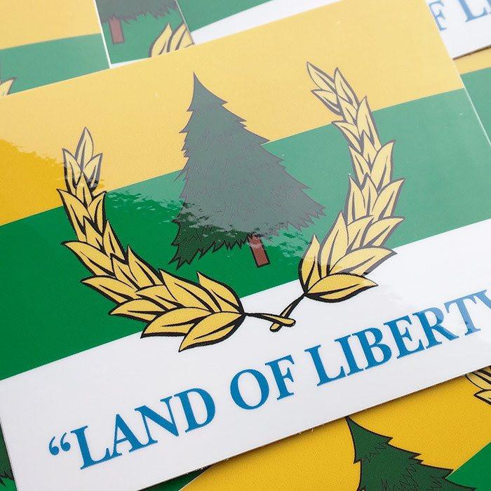 Republic of Pineland Flag Sticker – American Marauder