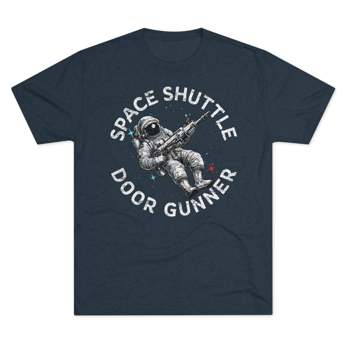 Space Shuttle Door Gunner - Triblend Athletic Shirt – American Marauder