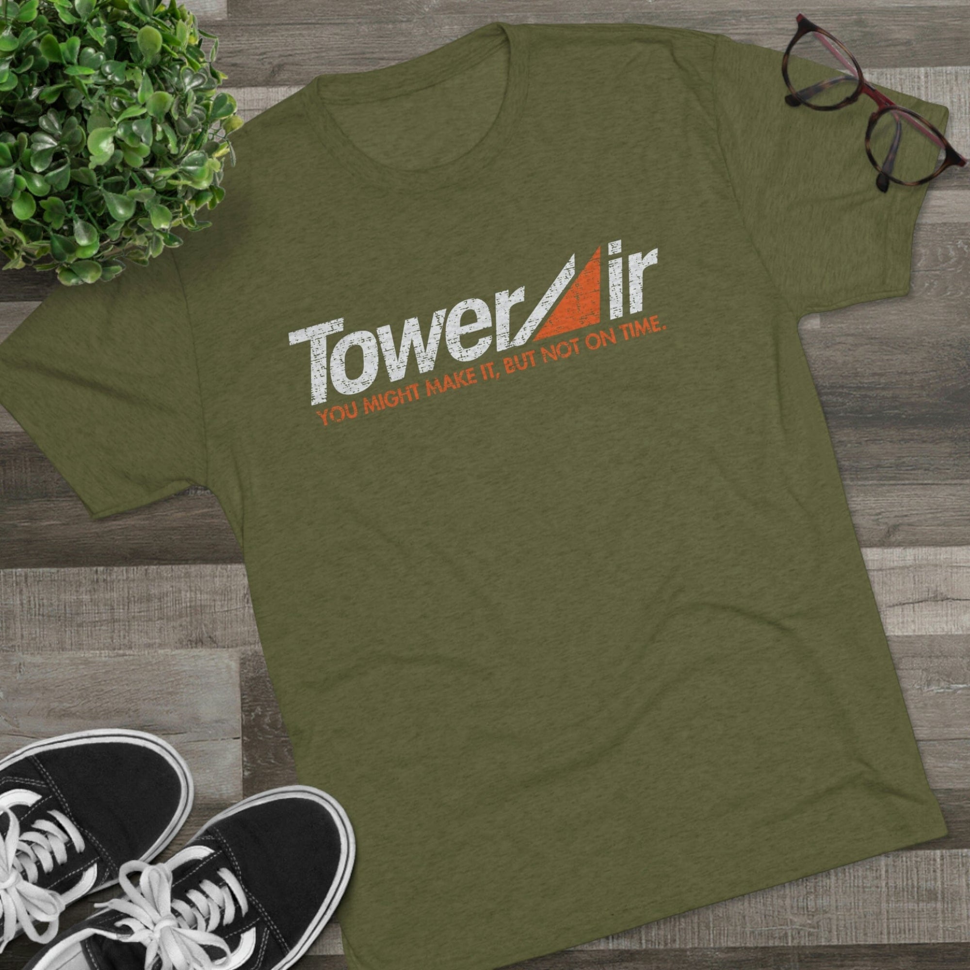 Tower Airlines Persian Gulf Triblend Athletic Shirt – American Marauder